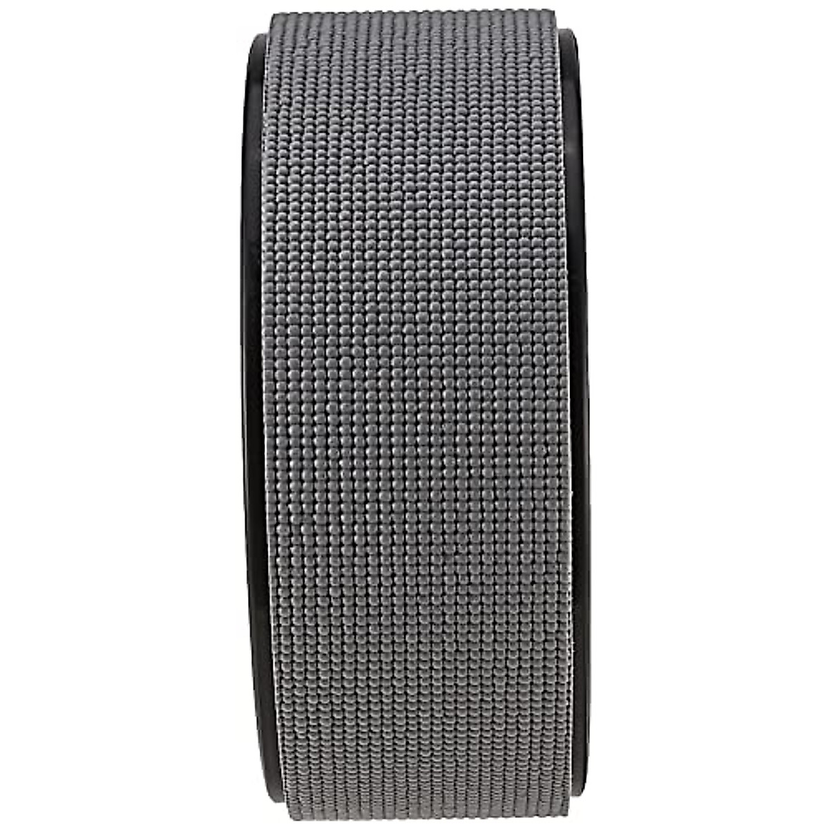 Gaiam Yoga Wheel - Multi-Purpose Yoga Prop & Back Stretcher - Assists with Flexibility, Releasing Tension in Back, Chest, and Spine - Textured Non-Slip Surface, Durable Core - 5"W x 12" Diameter