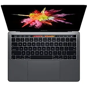 Mid 2017 Apple MacBook Pro Touch Bar with 3.1GHz Core i5 (13 inches, 1TB SSD, 16GB RAM) Space Grey (Renewed)