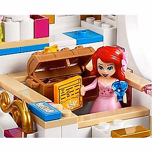 LEGO Disney Princess Ariel’s Royal Celebration Boat 41153 Children's Toy Construction Set (380 Pieces)