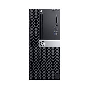 Dell OP7060MTW9M7T OptiPlex 7060 Desktop Computer with Intel Core i7-8700 3.2 GHz Hexa-core, 8GB DRAM, 1TB HDD