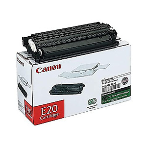 Canon Genuine Toner, Cartridge E20 Black (1492A002), 1 Pack, for Canon PC100 / 300/400 / 530/700 / 900 Series Peronal Copiers