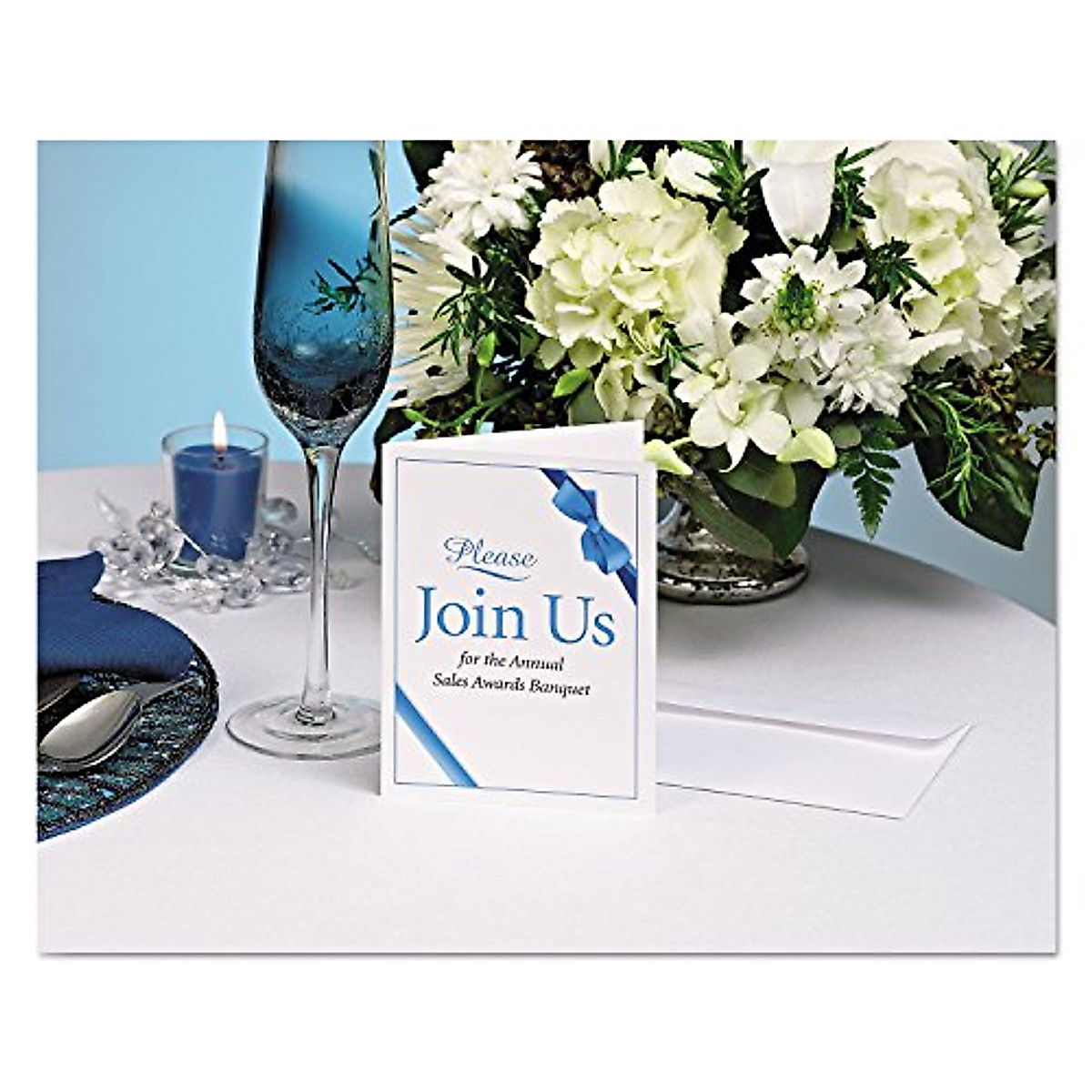 Avery 8315 Inkjet Cards W/Envelopes, 4-1/4-Inch X5-1/2-Inch, 60/Bx, Matte We