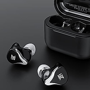 Linsoul KZ Z3 2BA+2DD Hybrid Driver Bluetooth 5.2 Wireless Earphone for Music Producer Audiophile with Low Latency, Physical Noise Reduction, Touch Control