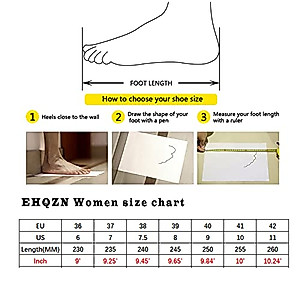 EHQZN Women Golf Shoes Breathable Golf Shoes Women Spikeless Golf Training Sport Sneakers Black