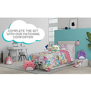 Franco Squishmallows Bedding Super Soft Microfiber Sheet Set,4 pcs, Full