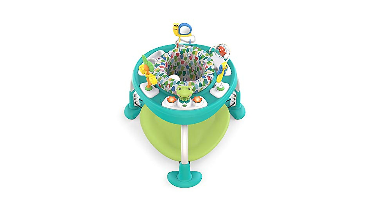 Bright Starts Bounce Bounce Baby 2-in-1 Activity Center Jumper & Table
