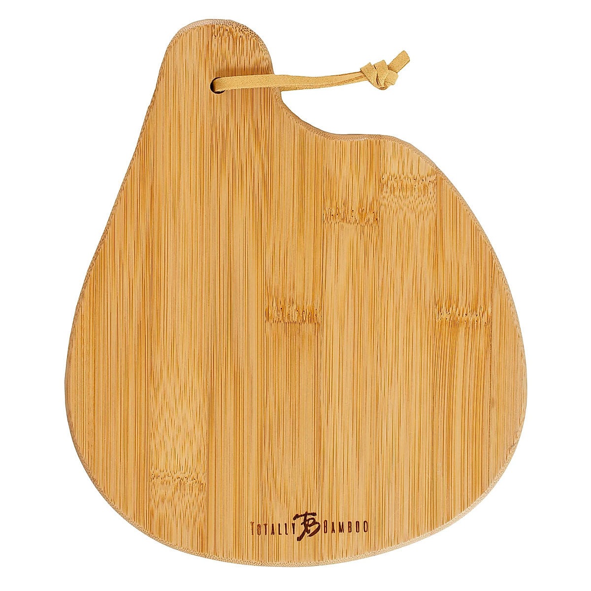Totally Bamboo Tonga Serving Board and Spreader Set, 7-1/2" x 8-1/2"