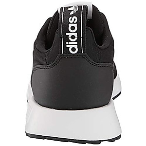 adidas Originals mens Smooth Runner Sneaker, Core Black/White/Core Black, 13 US