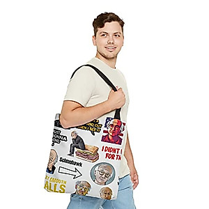 Larry Aesthetic David Tote Bag for Women and Men Beach Bag Shopping Bags School Shoulder Bag Reusable Grocery Bags