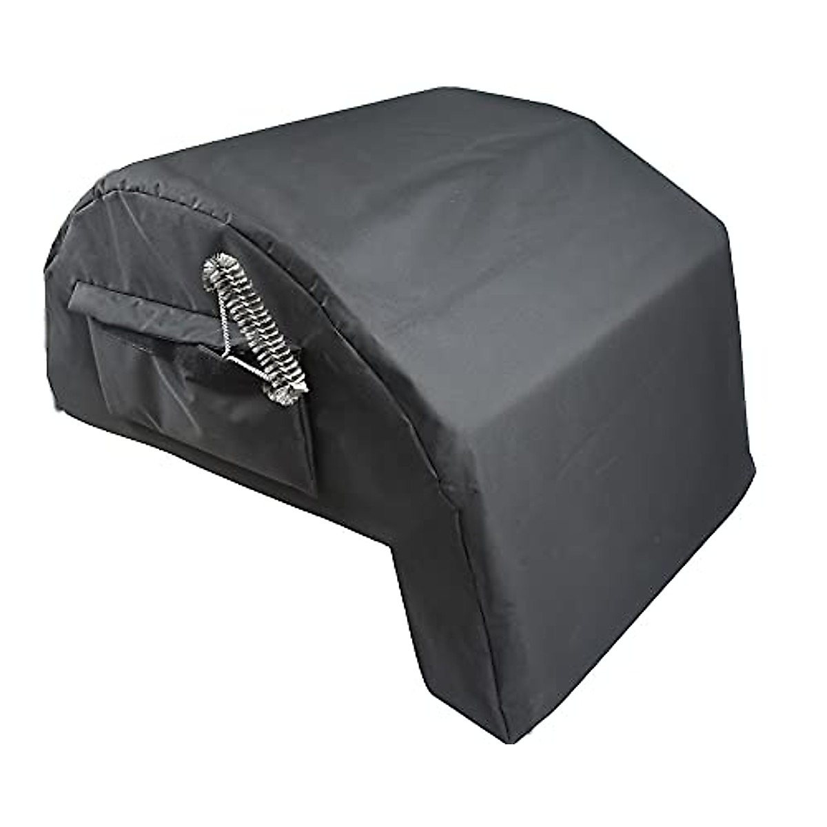 Mini Lustrous Built-in Grill Cover Compatible with Blaze 32 Inch 4-Burner Gas Grill, Water-Resistant Island BBQ Grill Top Cover, Black