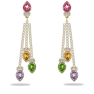 LILIE&WHITE Colorful Light Bulb Dangle Earrings For Women Christmas Earrings For Women Xmas Earrings Gift Christmas Jewelry Holiday Earrings Gift