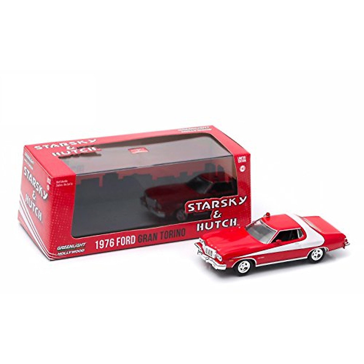 Greenlight 86442 1976 Ford Gran Torino Starsky and Hutch 1:43 Scale Diecast
