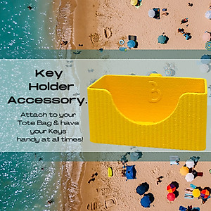 Boglets - Key Holder Accessories - Premium Collection - Decorative Accessories & Organizers - Made in USA (Yellow)