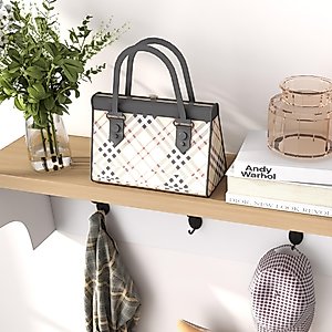 HOMCOM 2-in-1 Coat Rack Shoe Bench Set, 5-Hook Hall Tree with Bench and Shoe Storage for 9 Pairs of Shoes for Entryway, Hallway, White