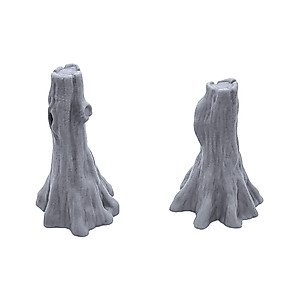 EnderToys Swamp Tree Trunks & Logs, 3D Printed Tabletop RPG Scenery and Wargame Terrain for 28mm Miniatures