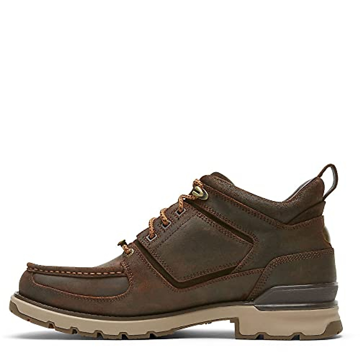 Rockport Men's Total Motion Trek Umbwe Hiking Boot, Snuff, 10.5