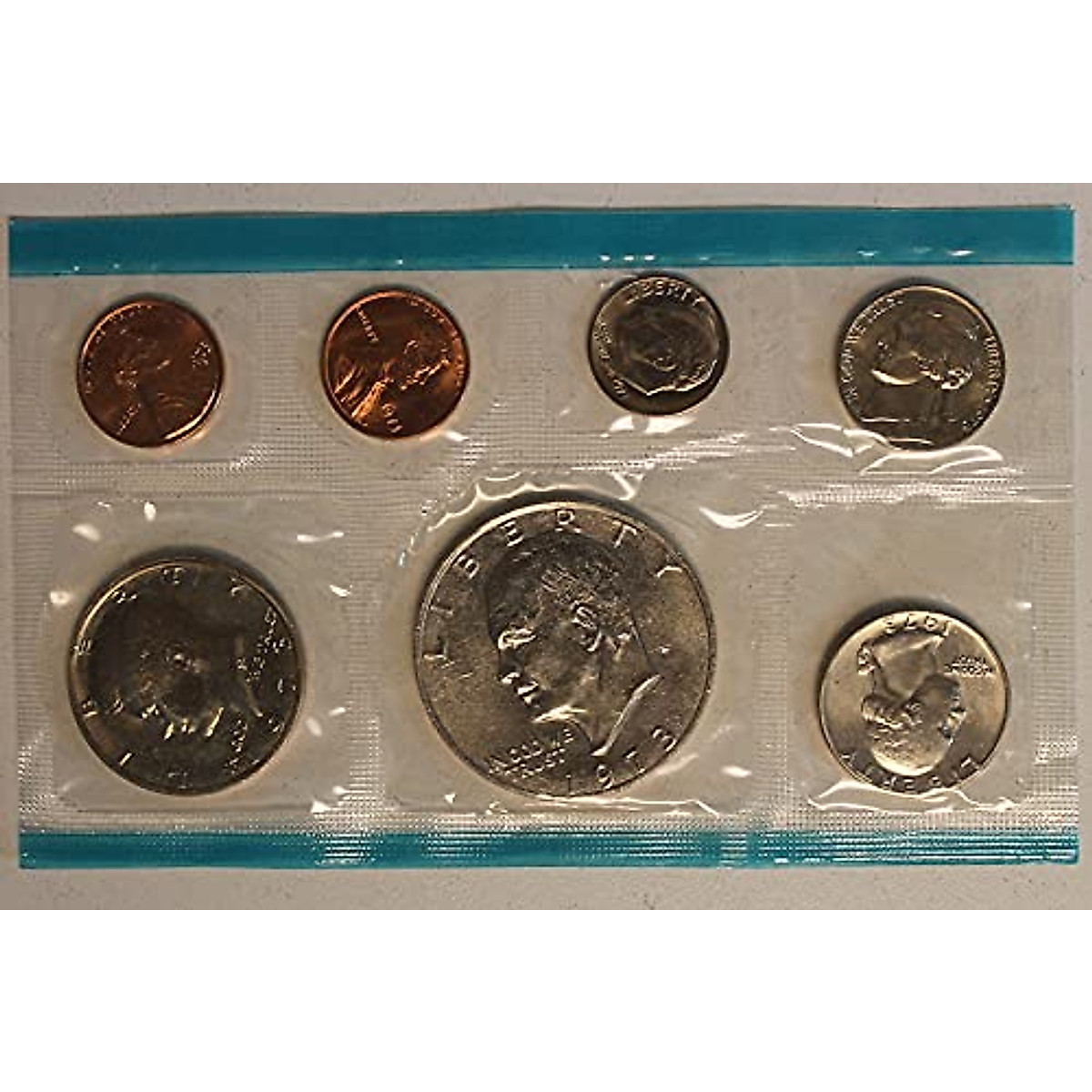 1973 United States Mint Uncirculated Coin Set in Original Government Packaging