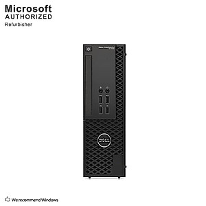 Dell Precision T1700 SFF Desktop Computer PC, Intel Quad Core i7-4790 up to 4.0GHz, 16G DDR3, 256G SSD, DVD, WiFi, BT, 4K Support, DP, VGA, Windows 10 Pro 64 Bit English/Spanish/French (Renewed)