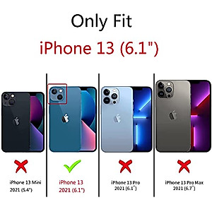 KUMTZO Compatible with iPhone 13 Case, Cute Cream Print Clear Soft TPU Case with Candy Ring Kickstand Camera Protection Shockproof Cover for Women Girls with iPhone 13 6.1 inch (Pink)