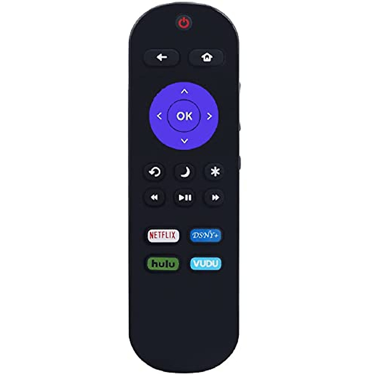 Universal for Roku TV Remote, Replacement for TCL/ONN/Philips/Sanyo/RCA/JVC/LG/Haier/Hitachi/Magnavox/Element/Westinghouse Roku TV - No Setup Needed
