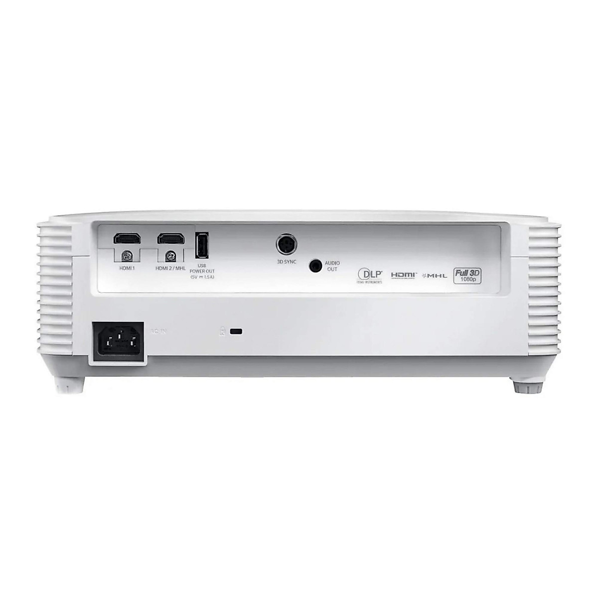 Optoma HD27HDR 1080p 4K HDR Ready Home Theater Projector for Gaming and Movies, 120Hz Support and HDMI 2.0, White