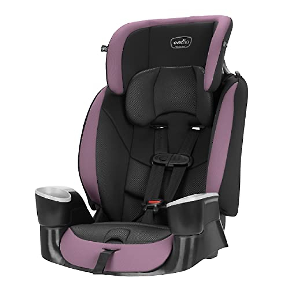 Evenflo Maestro Sport Convertible Booster Car Seat, Forward Facing, High Back, 5-Point Harness, For Kids 2 to 8 Years Old, Whitney Pink