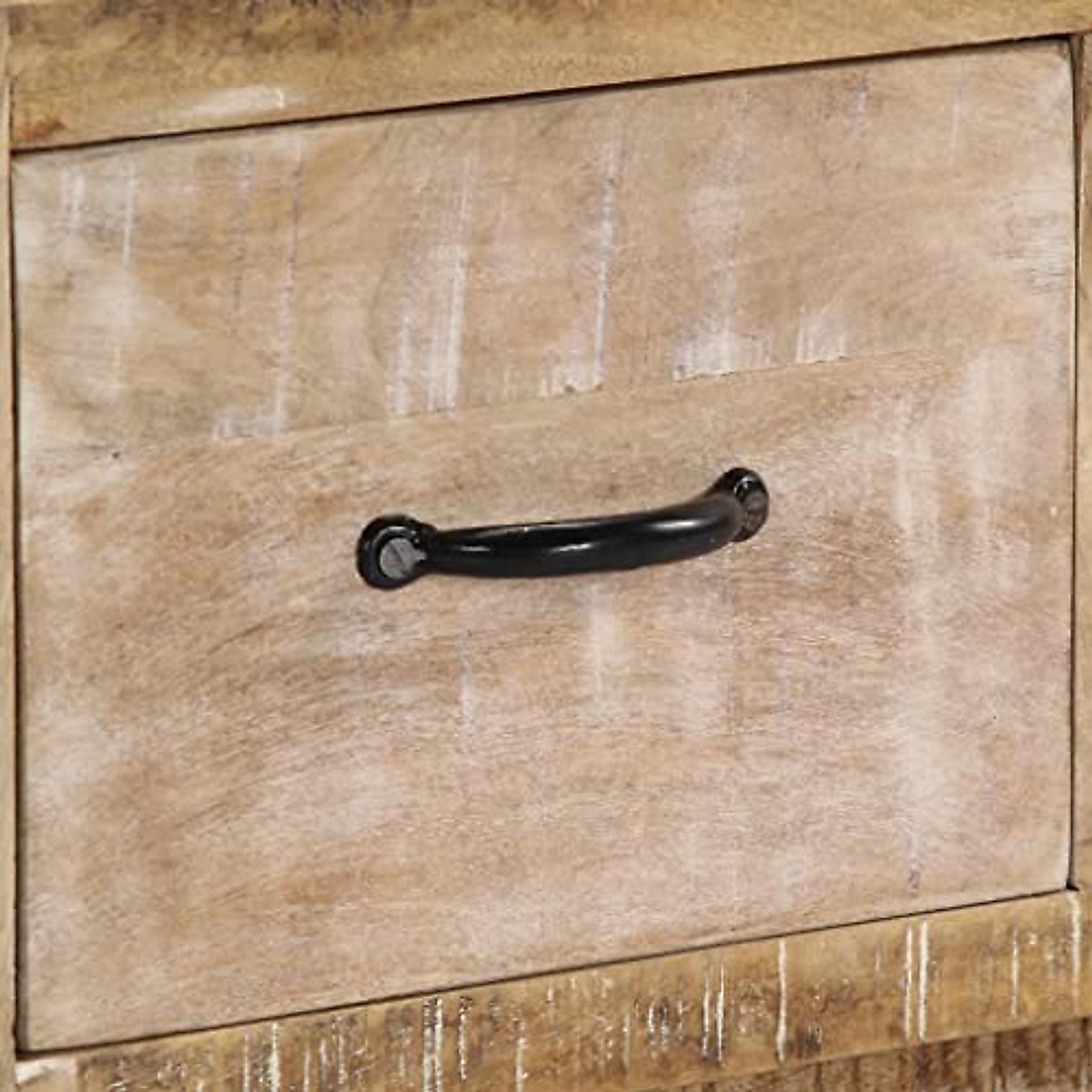 QJBSAVVA Coffee Table 35.4"x23.6"x11.8" Solid Mango Wood,Entrance Table Tray Tables Center Table Low Table Suitable for Meeting Rooms, Reception Rooms, Offices