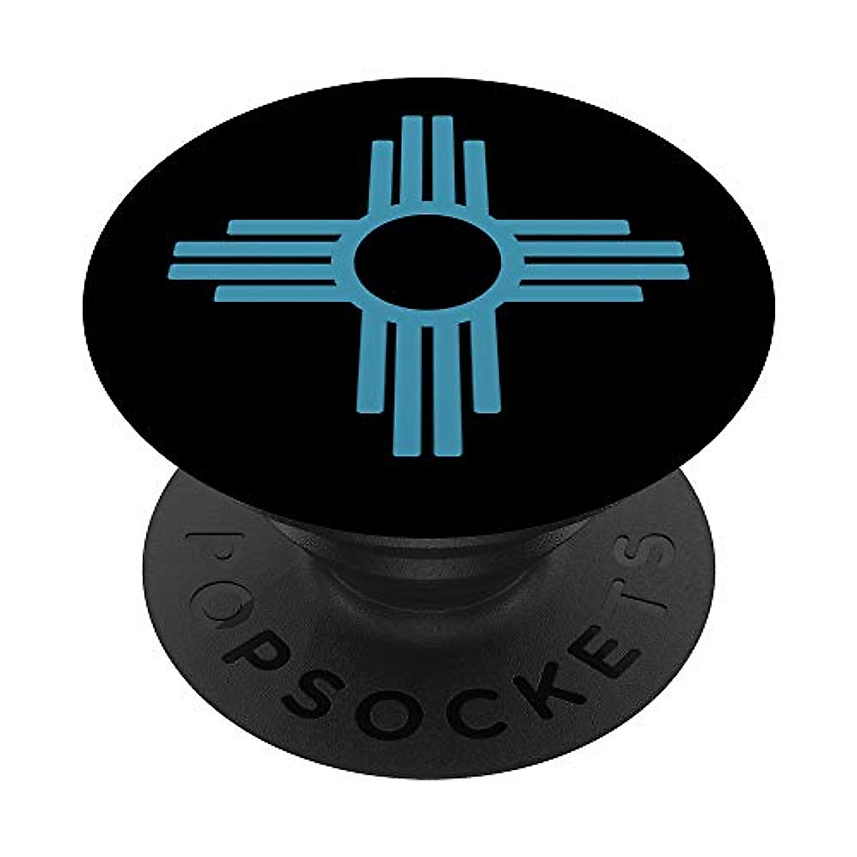 New Mexico Zia Symbol PopSockets PopGrip: Swappable Grip for Phones & Tablets