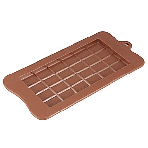 V-fox Silicone Break-Apart Chocolate, Protein and Energy Bar Molds (Set of 2)