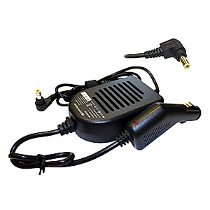 Power4Laptops DC Adapter Laptop Car Charger Compatible with Toshiba Satellite Radius L15W-B1320
