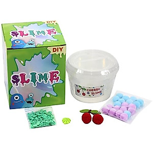 Clear Slime Kit, Super Soft, Stretchy, Stress Relief Toy for Childrens