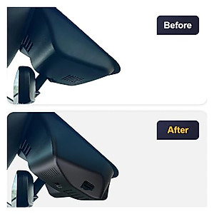 Fitcamx 4K DVR Dashcam Car Camera Video Recorder Compatible with Ridgeline 2020-2023/ Compatible with Pilot 2016-2022/ Passport 2019-2023 (Color : DZ-0337, Size : 4K Dual Cam 128GB)