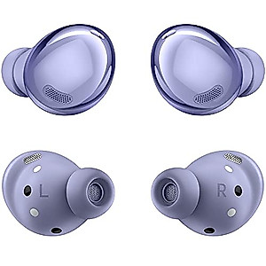 Samsung Galaxy Buds Pro, True Wireless Earbuds w/Active Noise Cancelling (Wireless Charging Case Included), Phantom Violet (International Version)