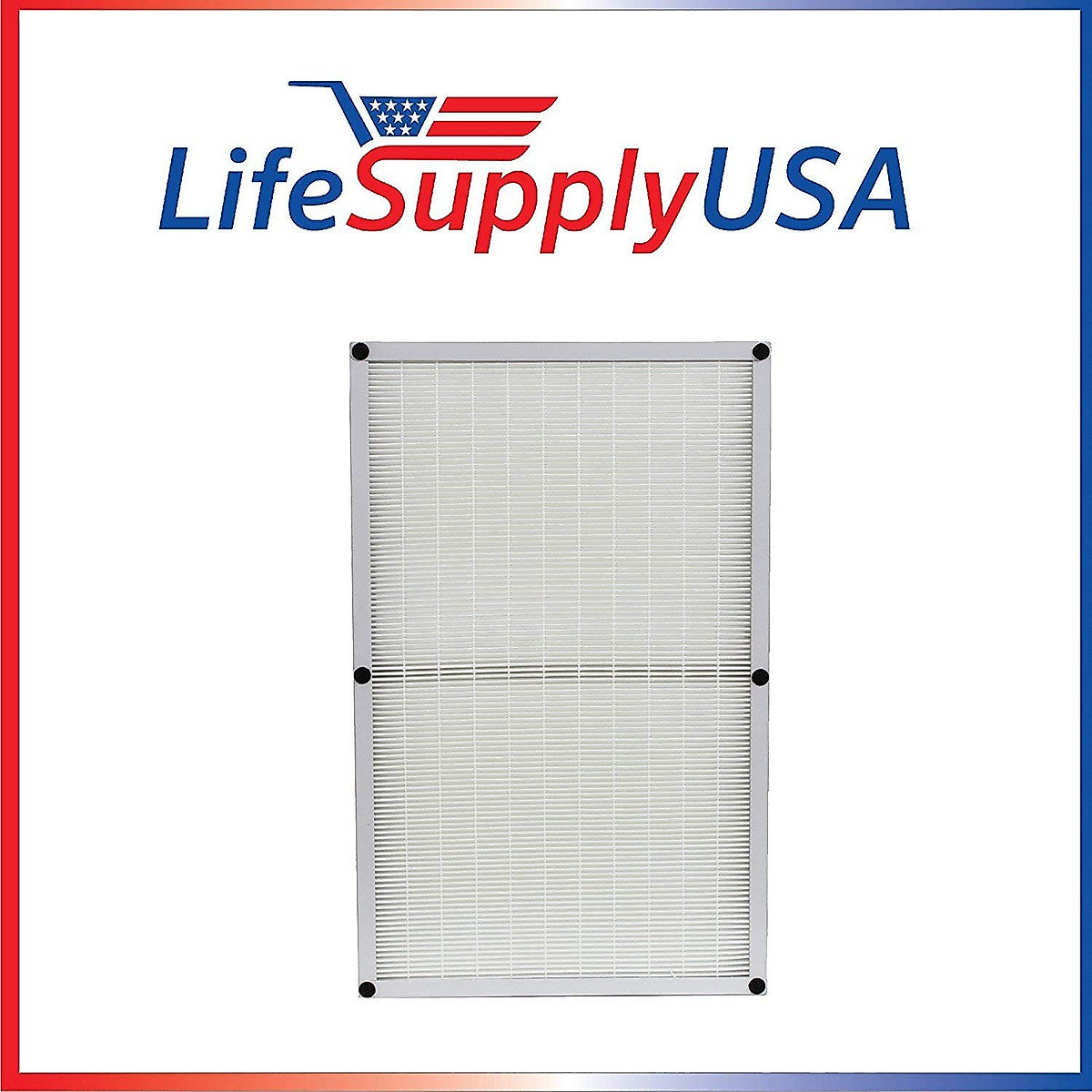 LifeSupplyUSA 2 Pack True HEPA Replacement Filter Compatible with 83195 Kenmore for 83254 and 85254, by LifeSupplyUSA