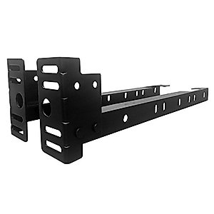 Kings Brand Furniture - Bed Frame Footboard Extension Brackets Set Attachment Kit - Compatible with Twin, Full, Queen, and King Sizes