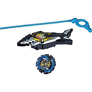 BEYBLADE Burst Turbo Slingshock Riptide Blast Set -- Right/Left-Spin Launcher with Right-Spin Battling Top, Age 8+