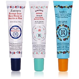 Rosebud Trio Lip Balm Assortment, 0.5 Ounce