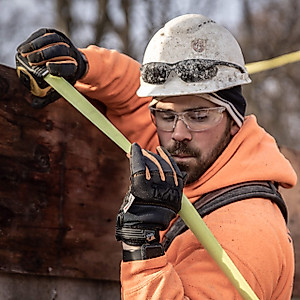 Wells Lamont FX3 Men's Extreme Dexterity Extra Wear Winter Work Gloves, Extra Large 7796,Gray