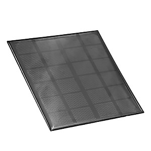 Fielect 6V 3W Single Crystal Mini Solar Panel Module DIY for Light Toys Charger 145x145mm 1Pcs