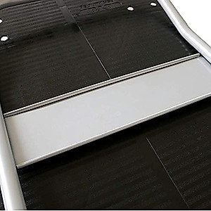 Generic Handling Vehicle Flatbed Truck Folding Push Cart Dolly Moving Platform Hand Truck for Easy Storage and 360 Degree Swivel Wheels, 72X46CM, Black