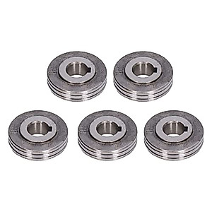5Pcs Welder Wire Feed Roller Groove Feeding Guide Wheel 0.8 to 1.0mm for Electronic Appliances, Instrumentation, Home Appliances, Welding Components