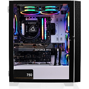 CLX Personal Computer Tower, Intel Core i7 13700KF 3.40GHz, 32GB DDR5, 1TB NVMe SSD, 4TB HDD, GeForce RTX 3080 10GB, 750 Watt Power Supply
