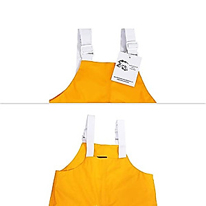 MOUNTAIN AND FISHING Unisex Baby and Kids' Pants , Waterproof and Windproof Bib Overall, Toddler Suspender Rain Gear Suspender Trouser Lightweight Outdoor Rain Bib (L/XL)