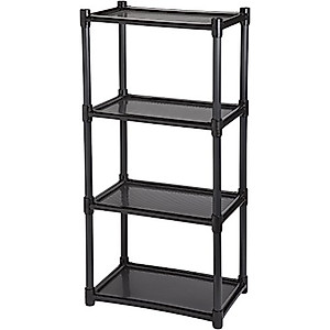 WalterDrake Snap Together Light Weight Shelves - Black