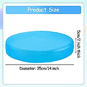 Marsui 12 Pcs 2'' Extra Thick Round Floor Cushions Classroom Flexible Seating for Kids 14 Inch Colored Circle Floor Seat Pillows Bulk for Elementary Daycare Preschool Kindergarten Nursery Supplies