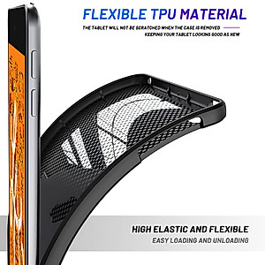 WOGROO Case for iPad Mini 5th Generation Case, ipad Mini 4 case, Thin and Soft Tablet Protective Cover for iPad Mini 5 2019/mini 4th 2015 (5th/4th Generation 7.9 inch), Black