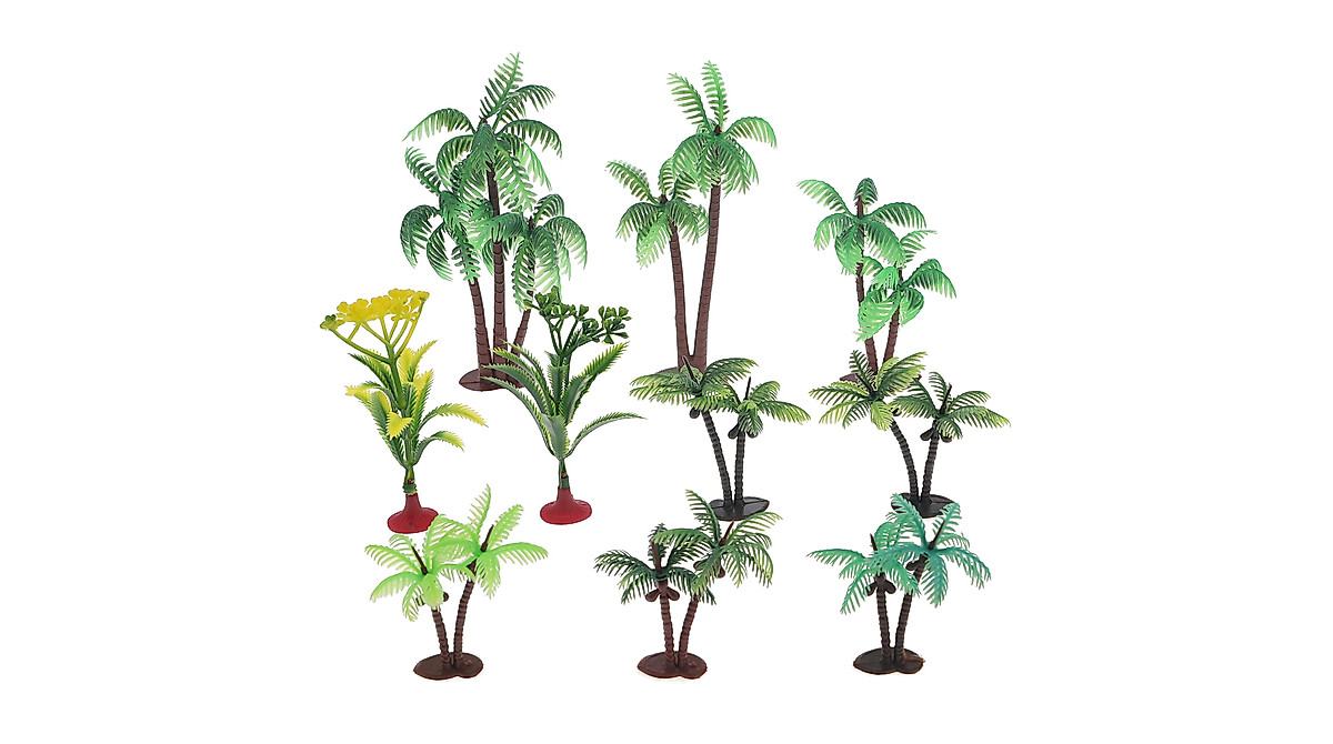Miniature Coconut Palm Trees - Realistic DIY Landscape Decoration