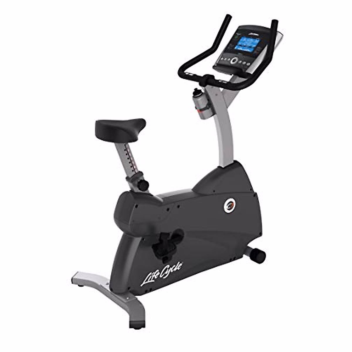 Life Fitness C1 Upright Indoor Cycling Exercise Bike with Go Console