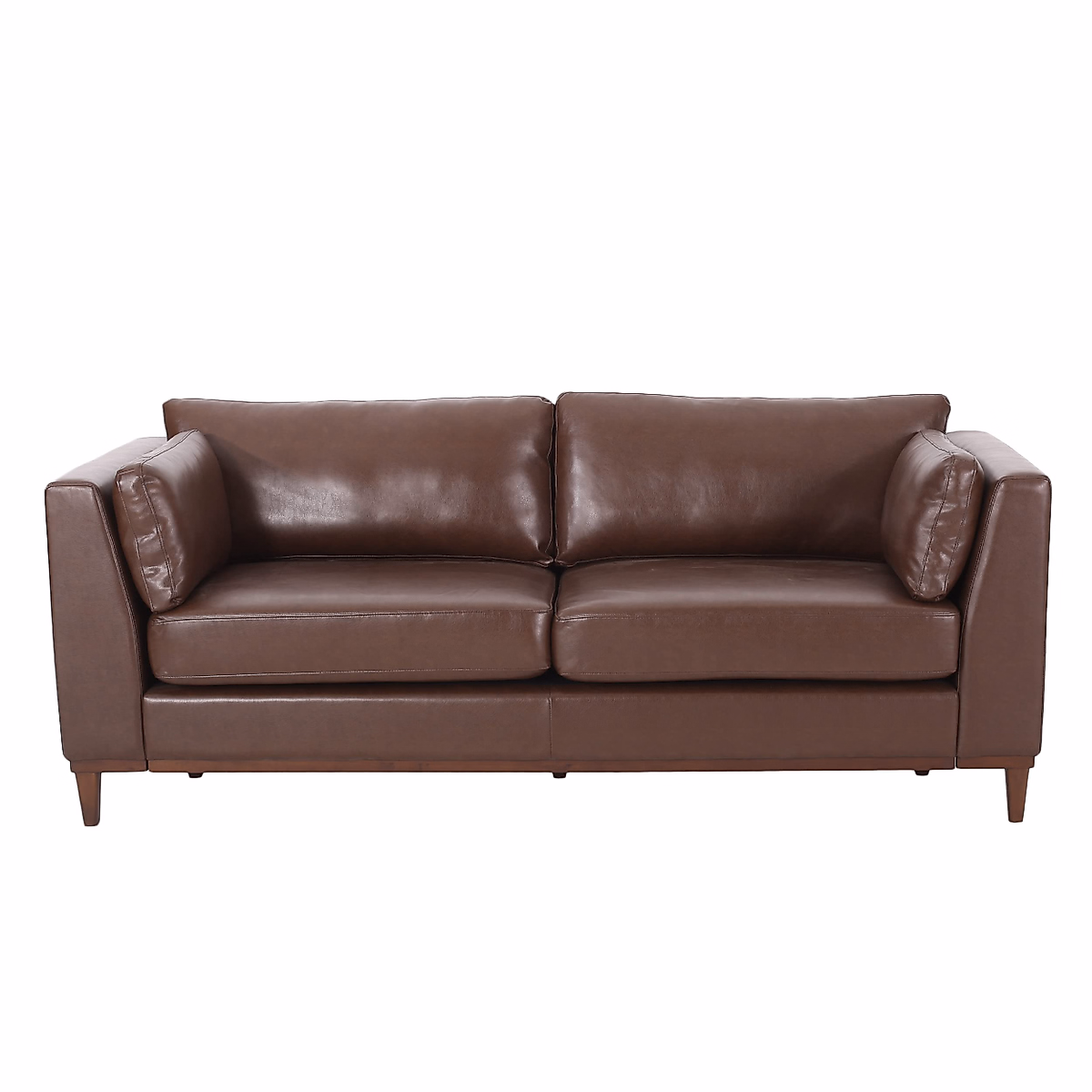 Christopher Knight Home Warbler Sofas, Cognac Brown