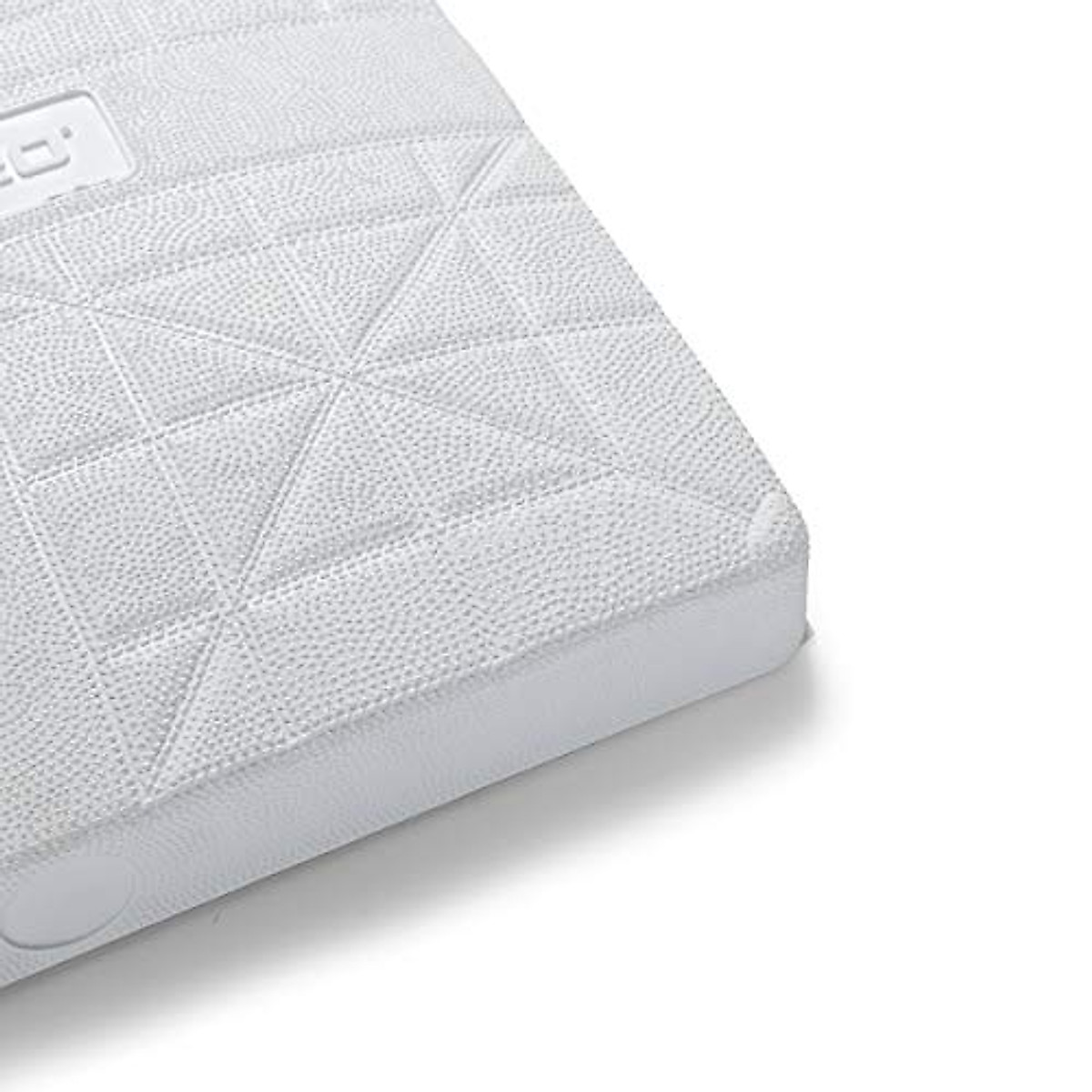 CHAMPRO Pro Style Molded Rubber Base Set of 3 Ground Anchored Bases for Baseball and Softball , WHITE, 15" x 3"